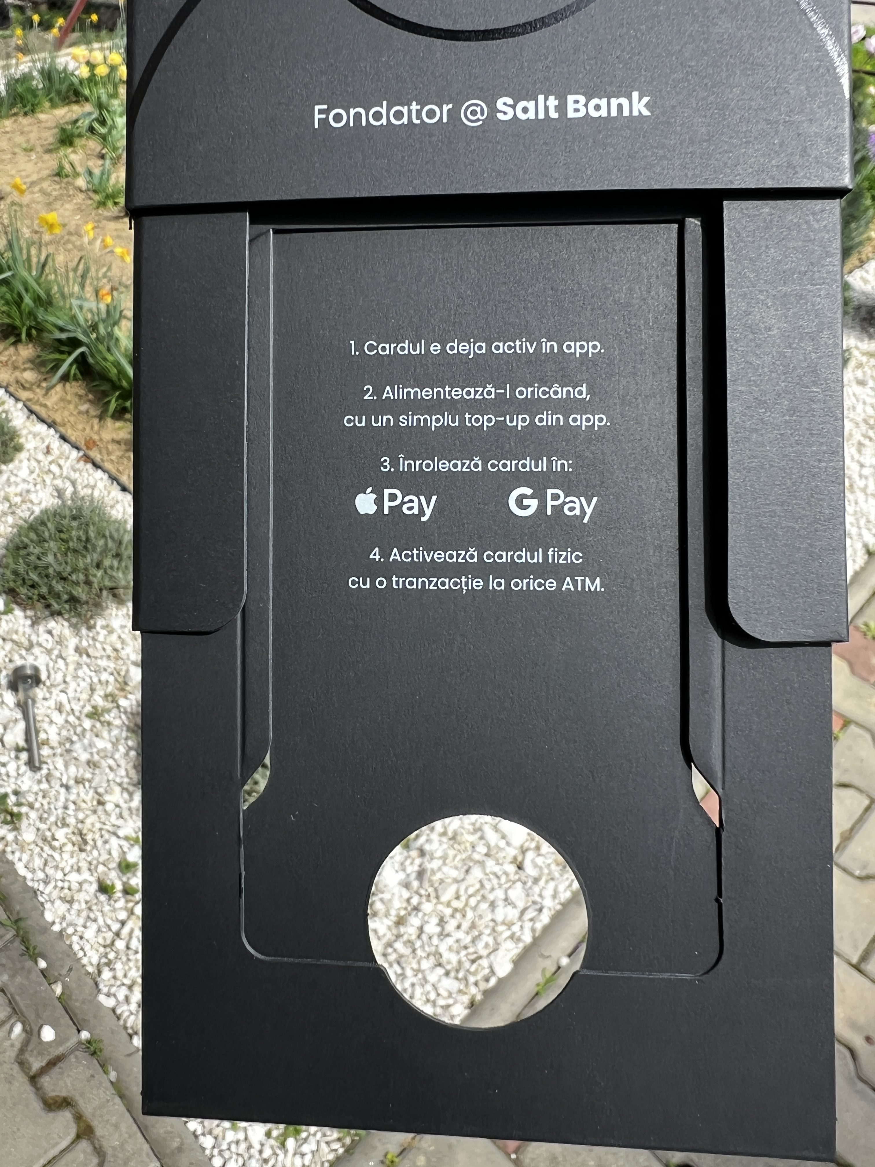 Am folosit deja cardul de la Salt Bank și vă pot spune primele impresii ...