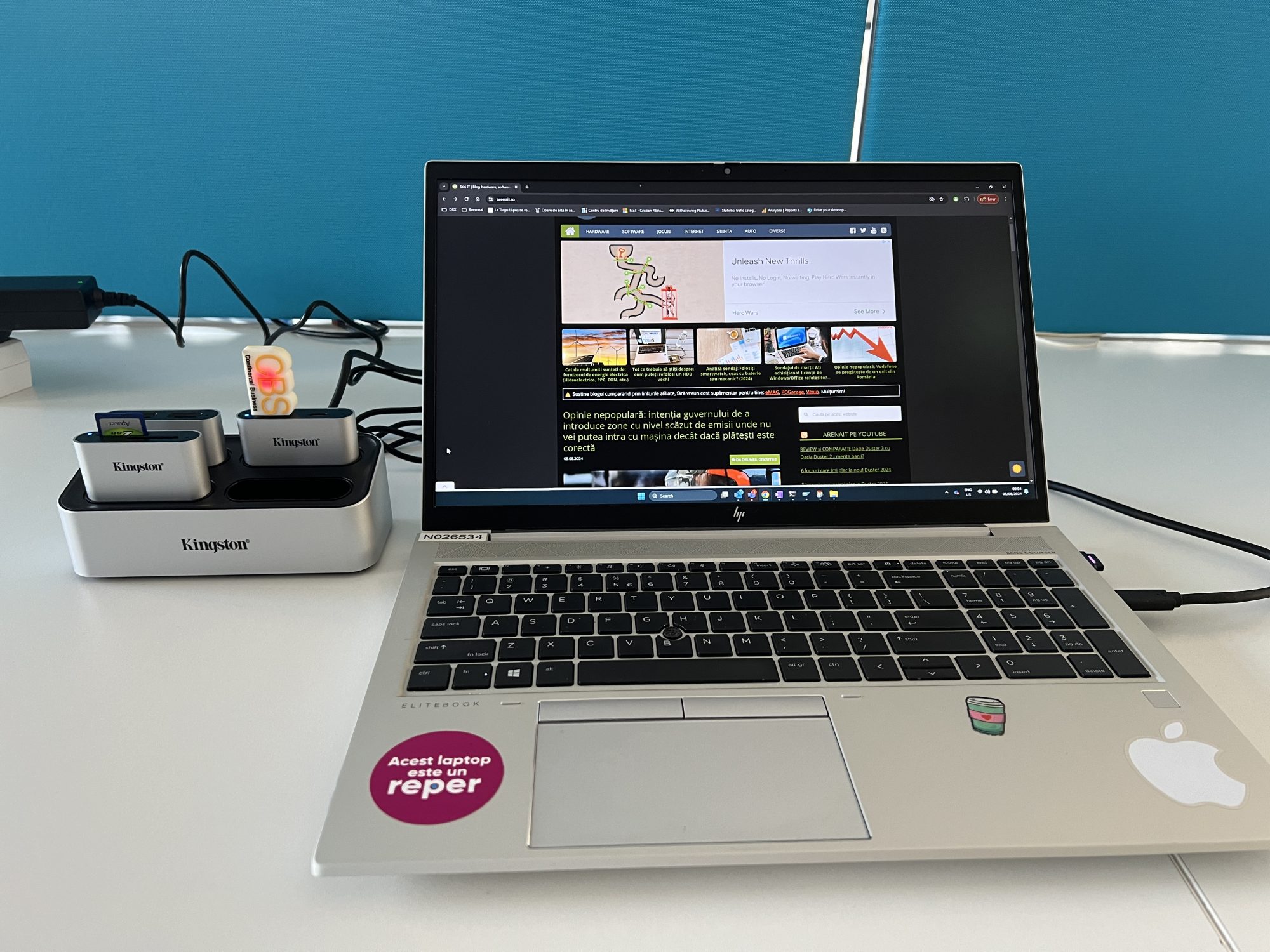 Review Kingston Workflow Station și Workflow Reader - utile pentru ...