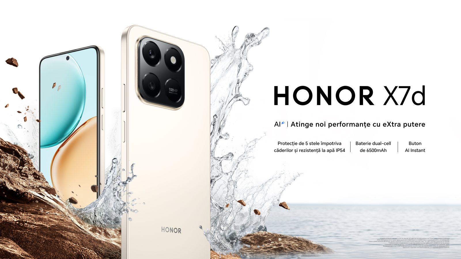 HONOR X7d: Smartphone robust cu AI și cameră de 108MP la preț accesibil ...