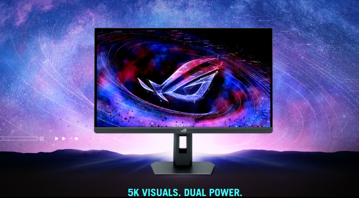 ASUS dezvăluie primul monitor de gaming 5K cu rată de refresh de 180 Hz ...